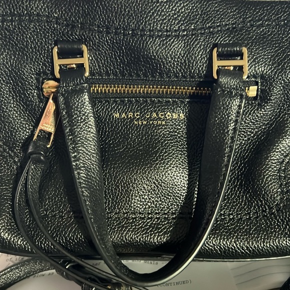 Marc Jacobs | Bags | Marc Jacobs Black Leather Purse | Poshmark